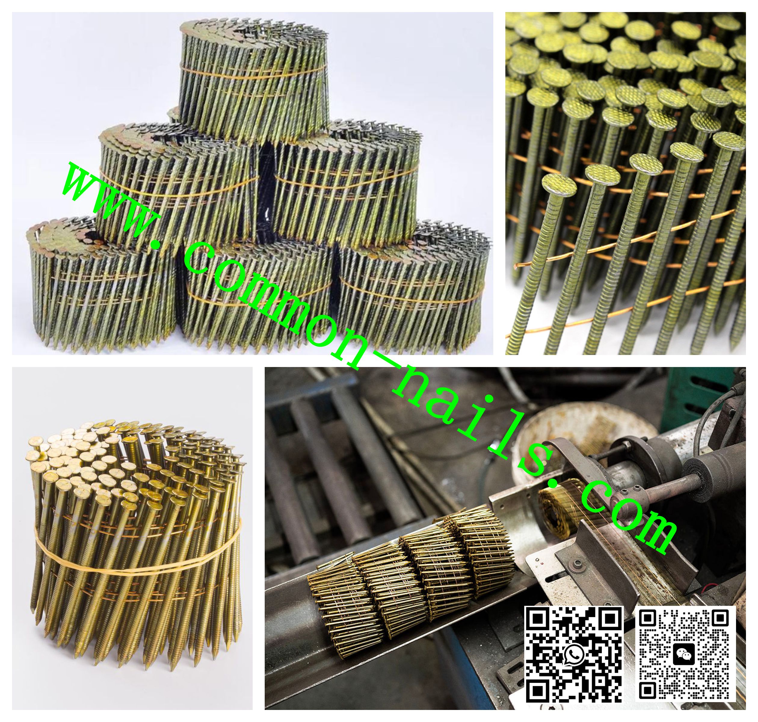 Ring shank coil nails manufacturer